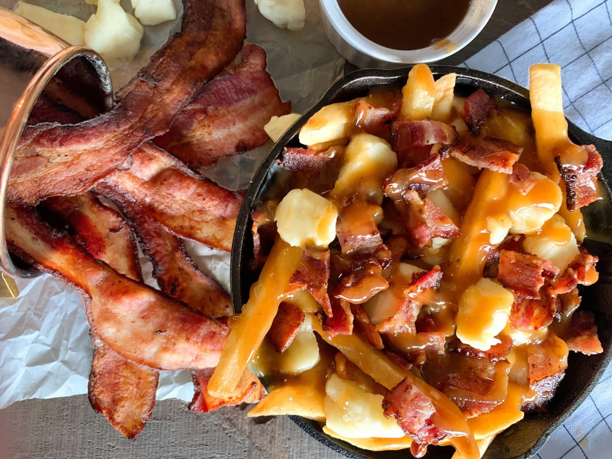 Maple Bacon Poutine - Drake Meats